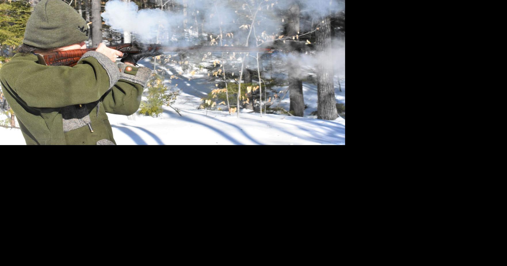'Primitive biathlon' tests muzzle-loading and snowshoeing skills ...