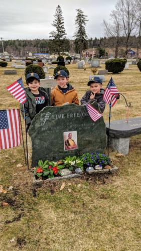 Cub Scouts replace vets' flags at Laconia cemetery | Veterans ...