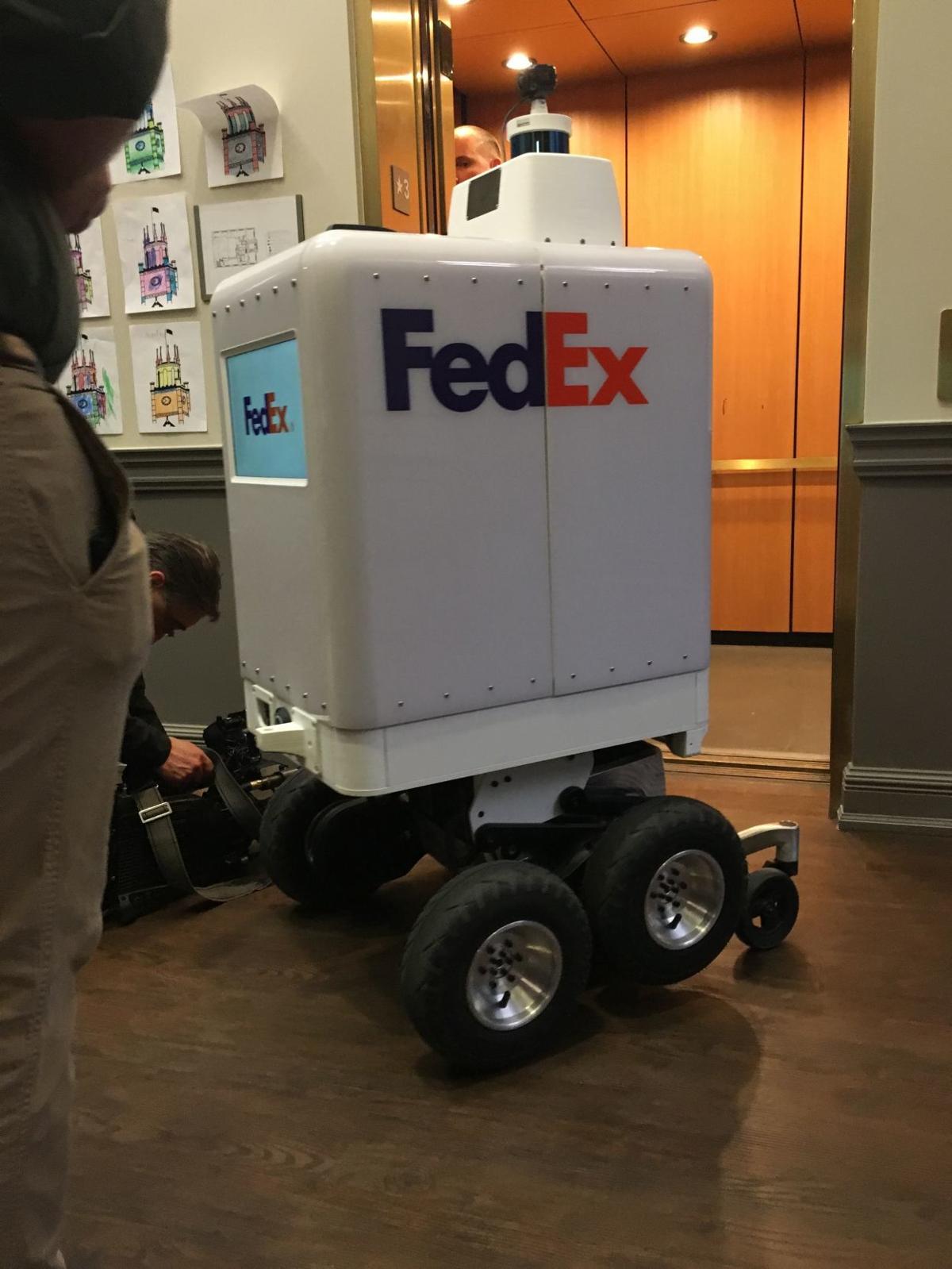 FedEx delivery robots could be rolling through Manchester by summer ...