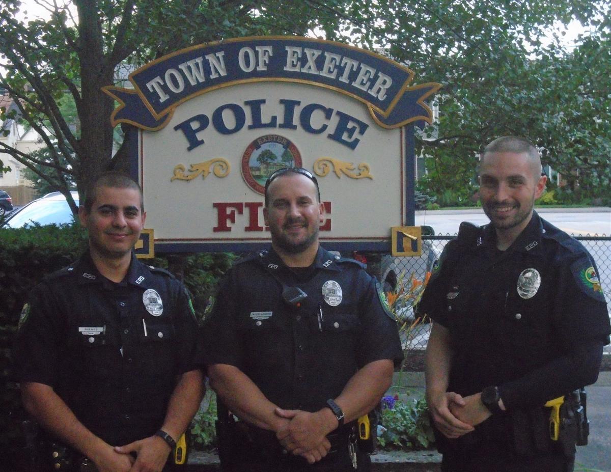 Exeter officers honored for life-saving efforts | Public Safety ...