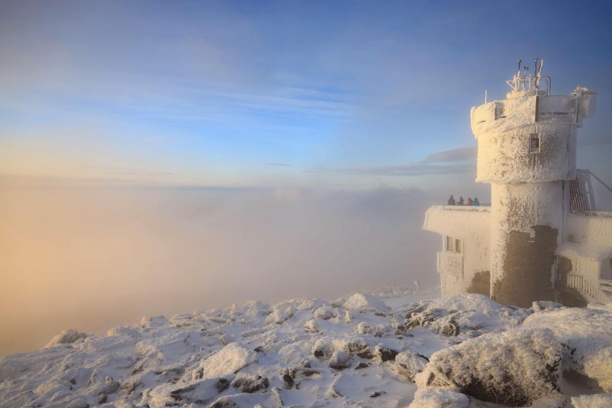 At the top of New Hampshire's famous summit, the Mount Washington ...