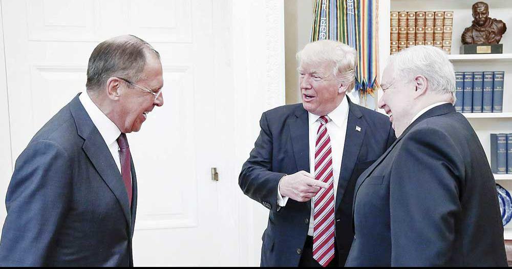 Officials Trump Revealed Intelligence Secrets To Russians In Oval