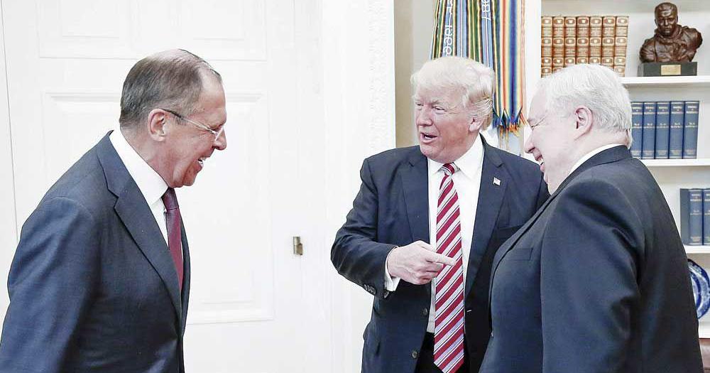 Officials Trump Revealed Intelligence Secrets To Russians In Oval