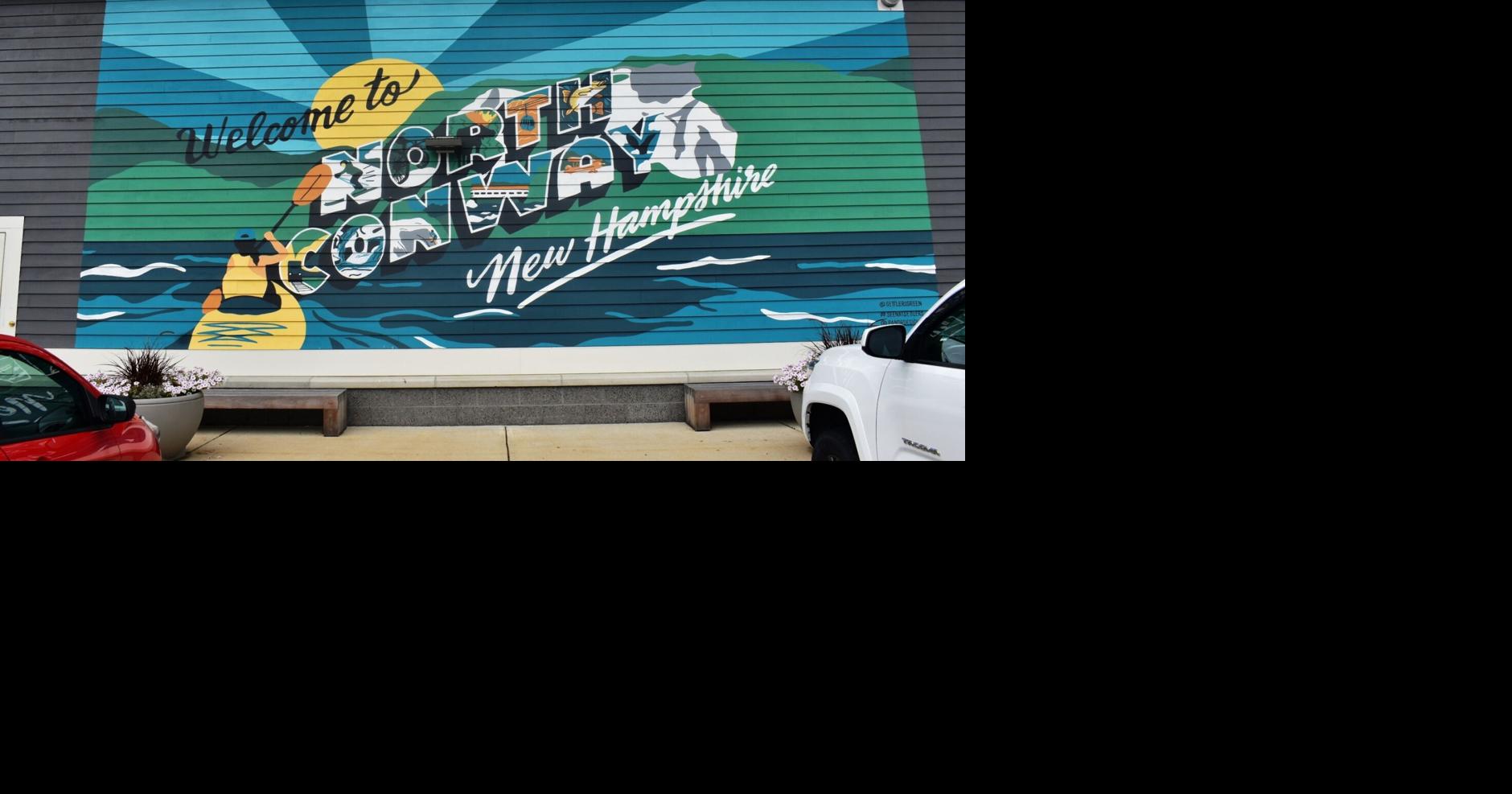 A tale of two murals: ‘Welcome to North Conway' sign can stay, Leavitt ...