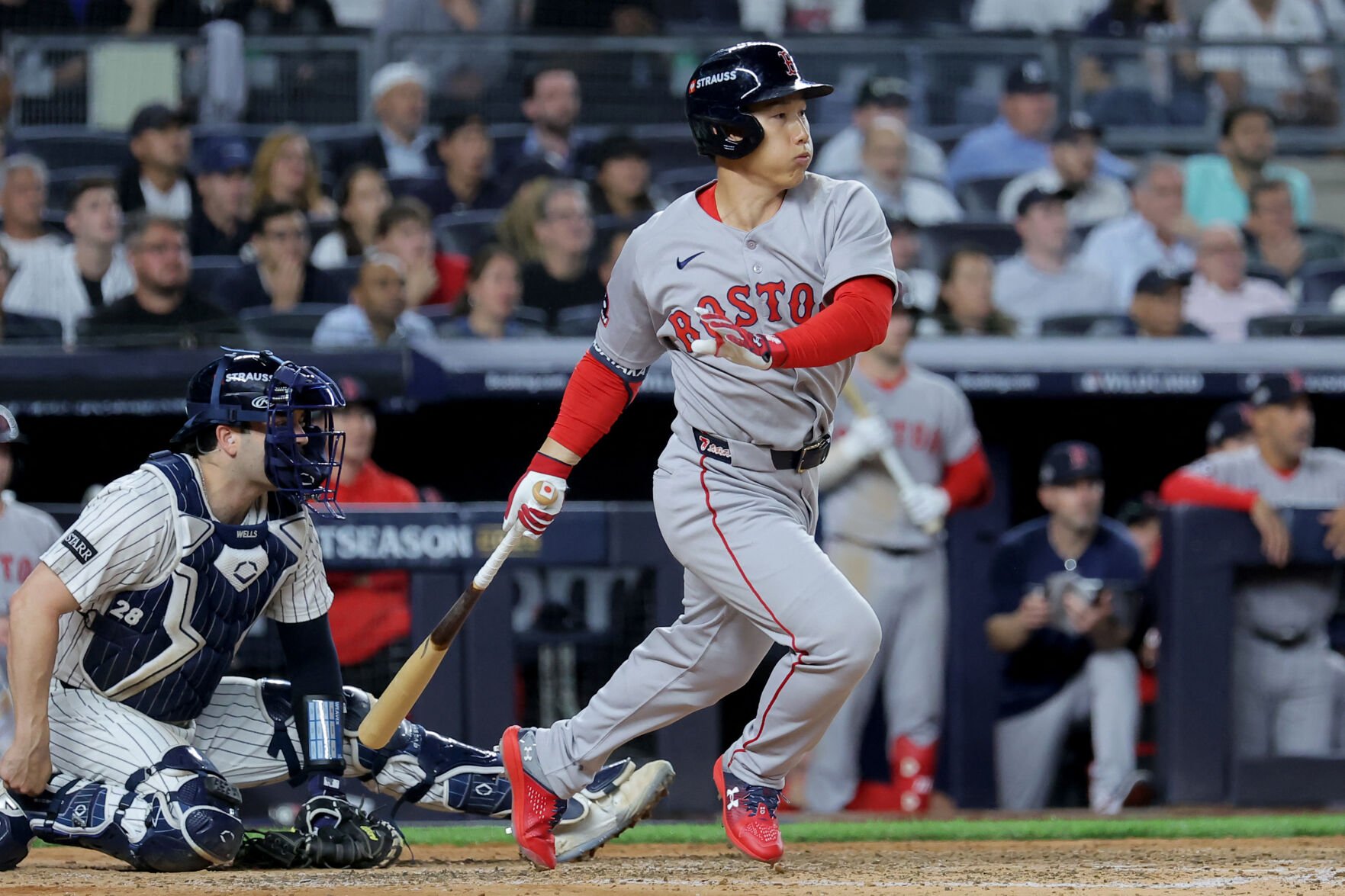 Red Sox rally off Yankees' bullpen, capture Game 1 | MLB/Red Sox ...