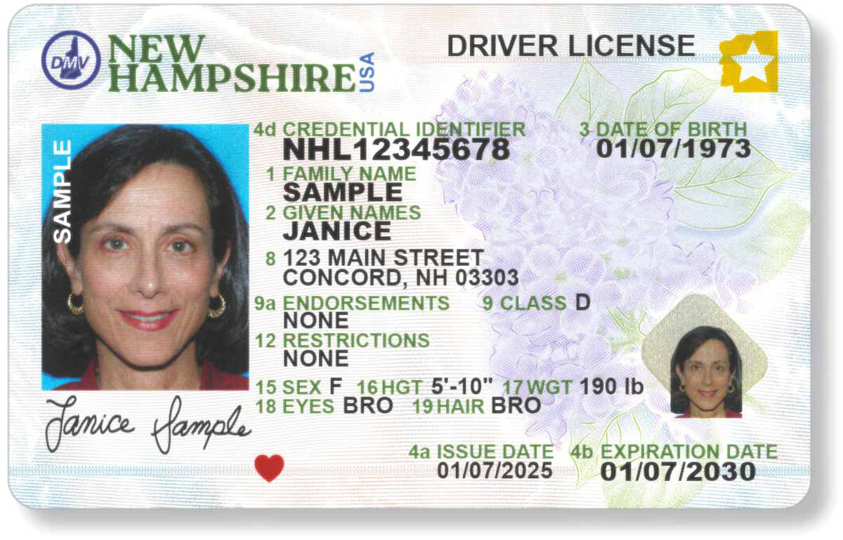 Getting There: New Hampshire’s new driver’s licenses aren’t just pretty ...