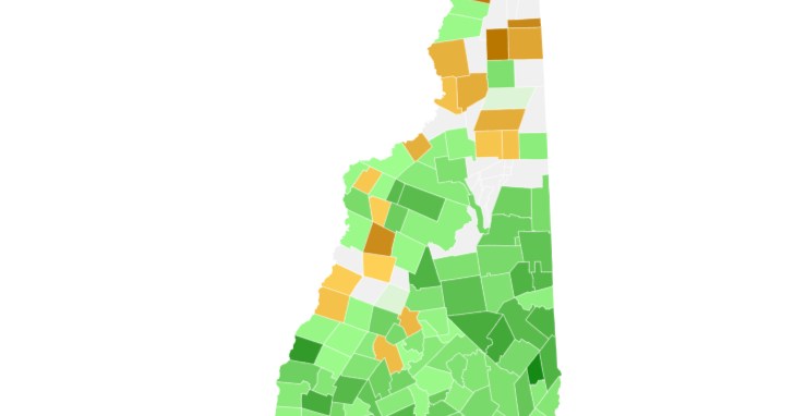 Report shows Carroll County leading way as NH's population grows ...