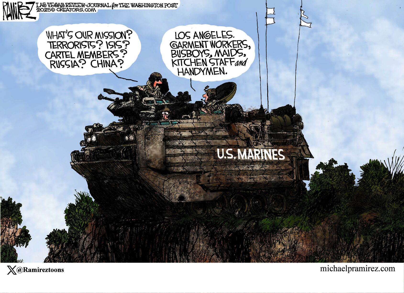 Editorial Cartoon: Michael Ramirez | Cartoons | unionleader.com