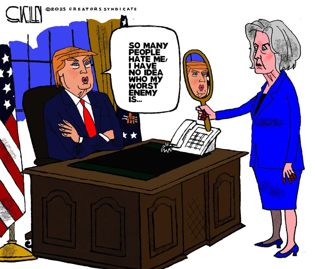 Editorial Cartoon: Steve Kelley | Cartoons | unionleader.com