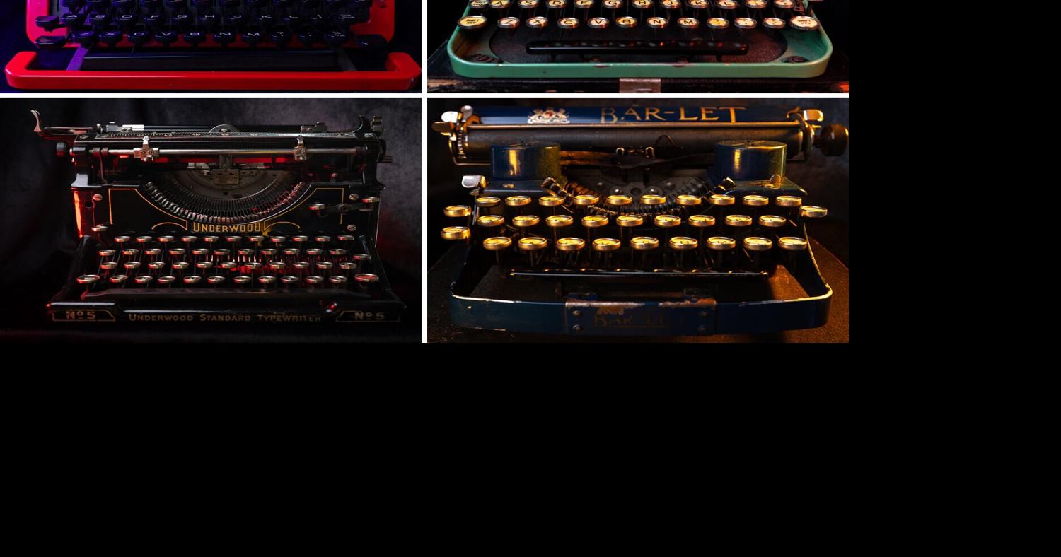 Typewriter Tom fuels a growing interest in analog writing devices ...
