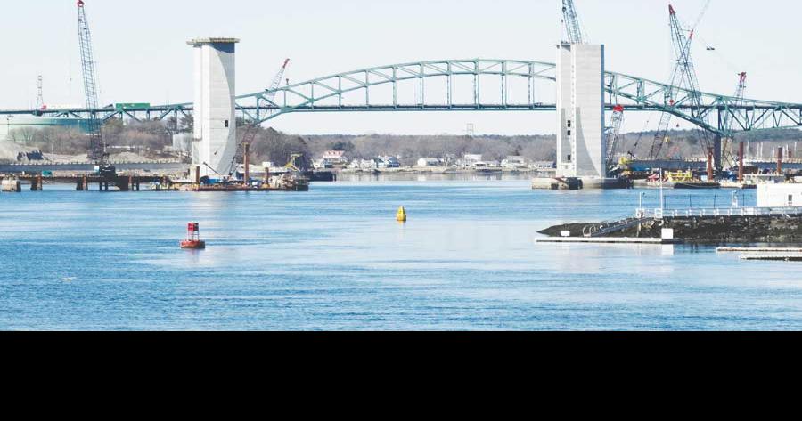 Deck of new Sarah Mildred Long Bridge designed by same firm as bridge ...