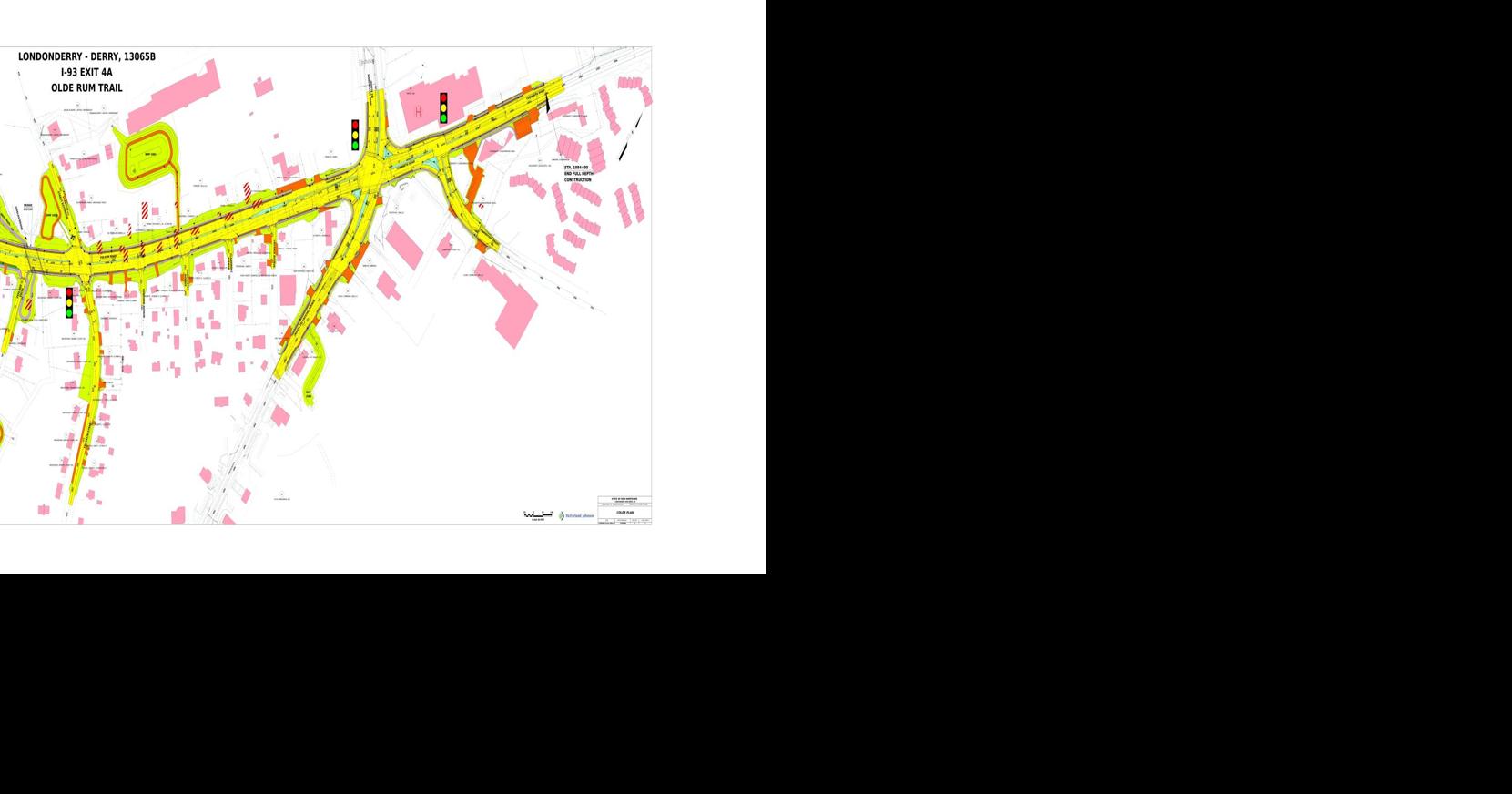 Exit 4A construction map | | unionleader.com