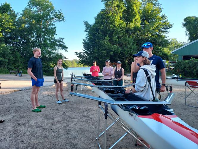 Amoskeag Rowing Club: Dipping oars in the Merrimack River for exercise ...