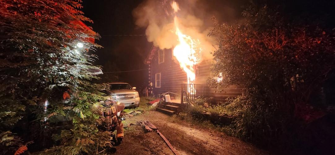 Two-alarm blaze in Thornton leaves log cabin uninhabitable | Public ...