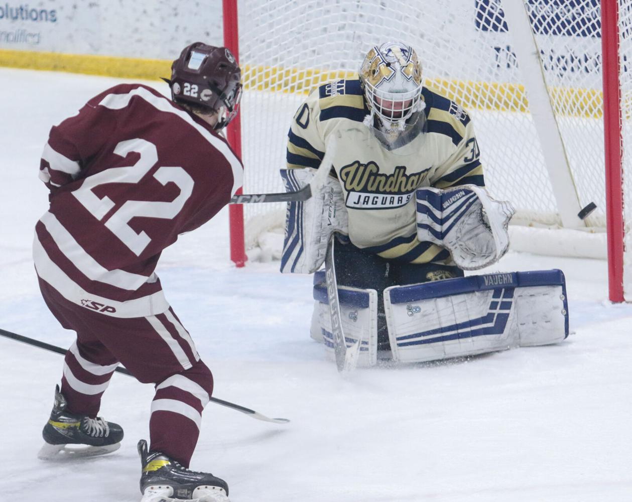 Division I boys hockey: Shorthanded goals, Breen lift Windham into final vs. Londonderry | High ...