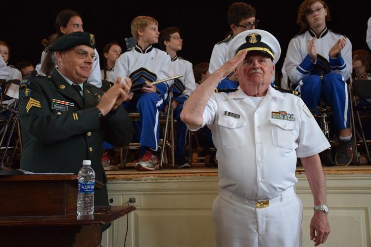 Peterborough remembers fallen heroes, honors Navy veteran | Veterans ...