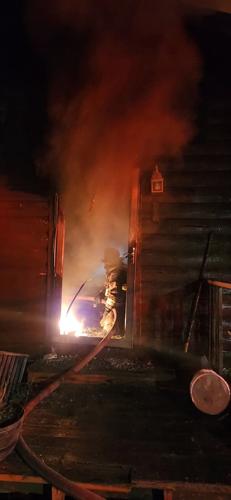 Two-alarm blaze in Thornton leaves log cabin uninhabitable | Public ...