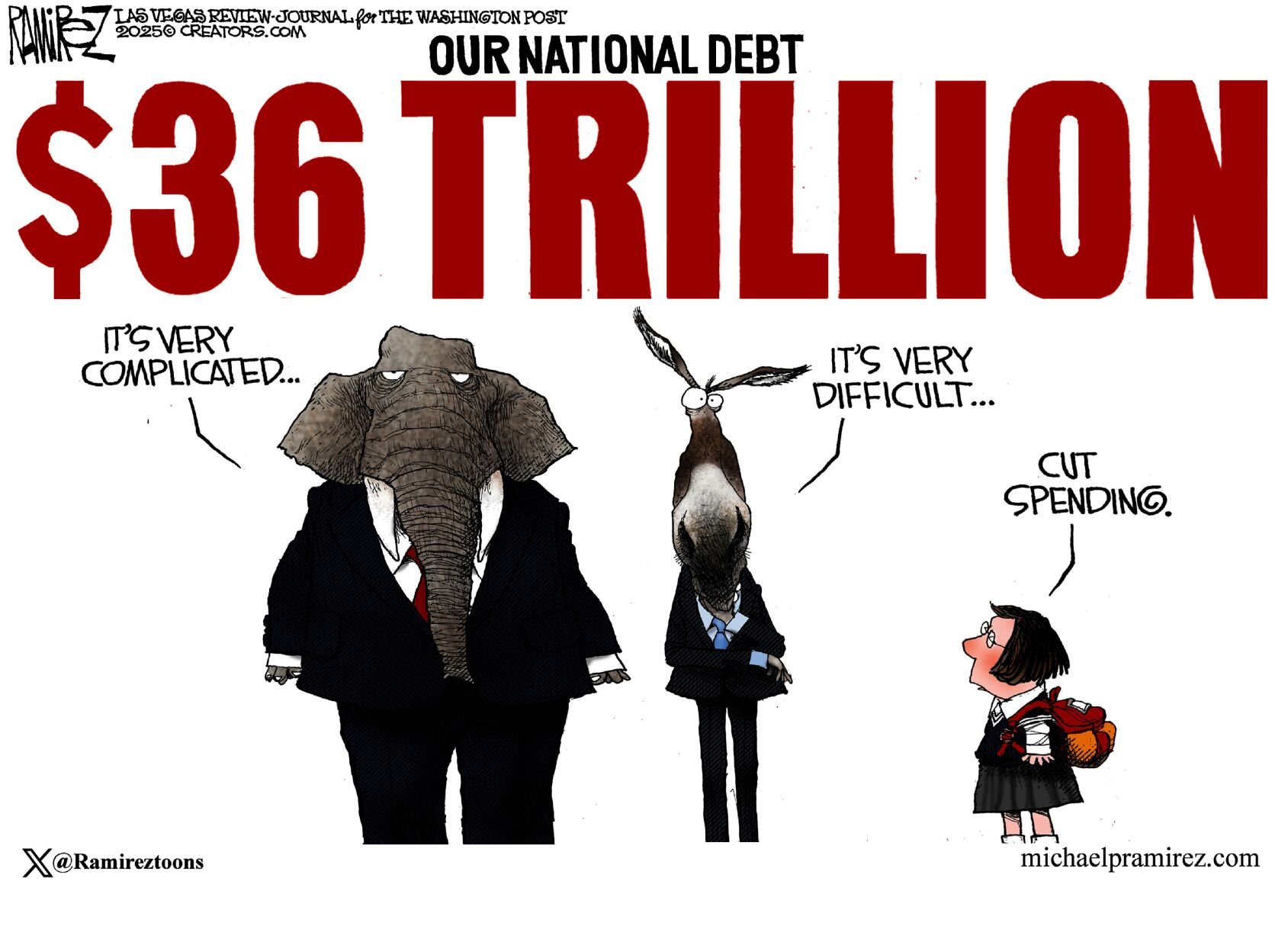 Editorial Cartoon: Michael Ramirez | Cartoons | unionleader.com