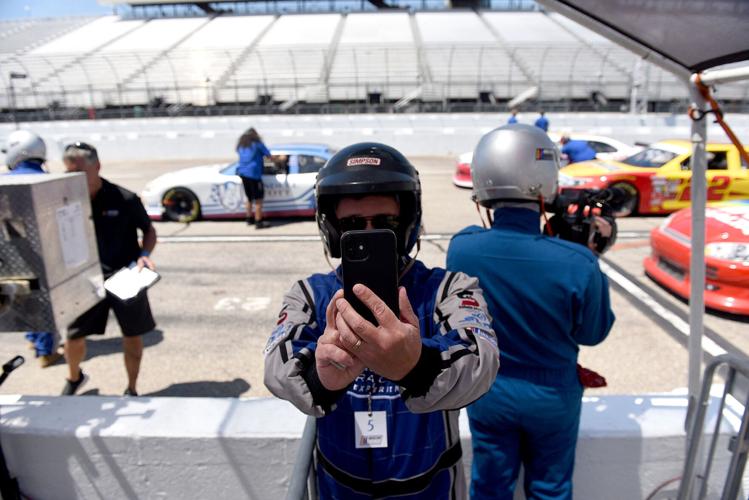 Reporter takes a spin in NASCAR race car | Human Interest | unionleader.com