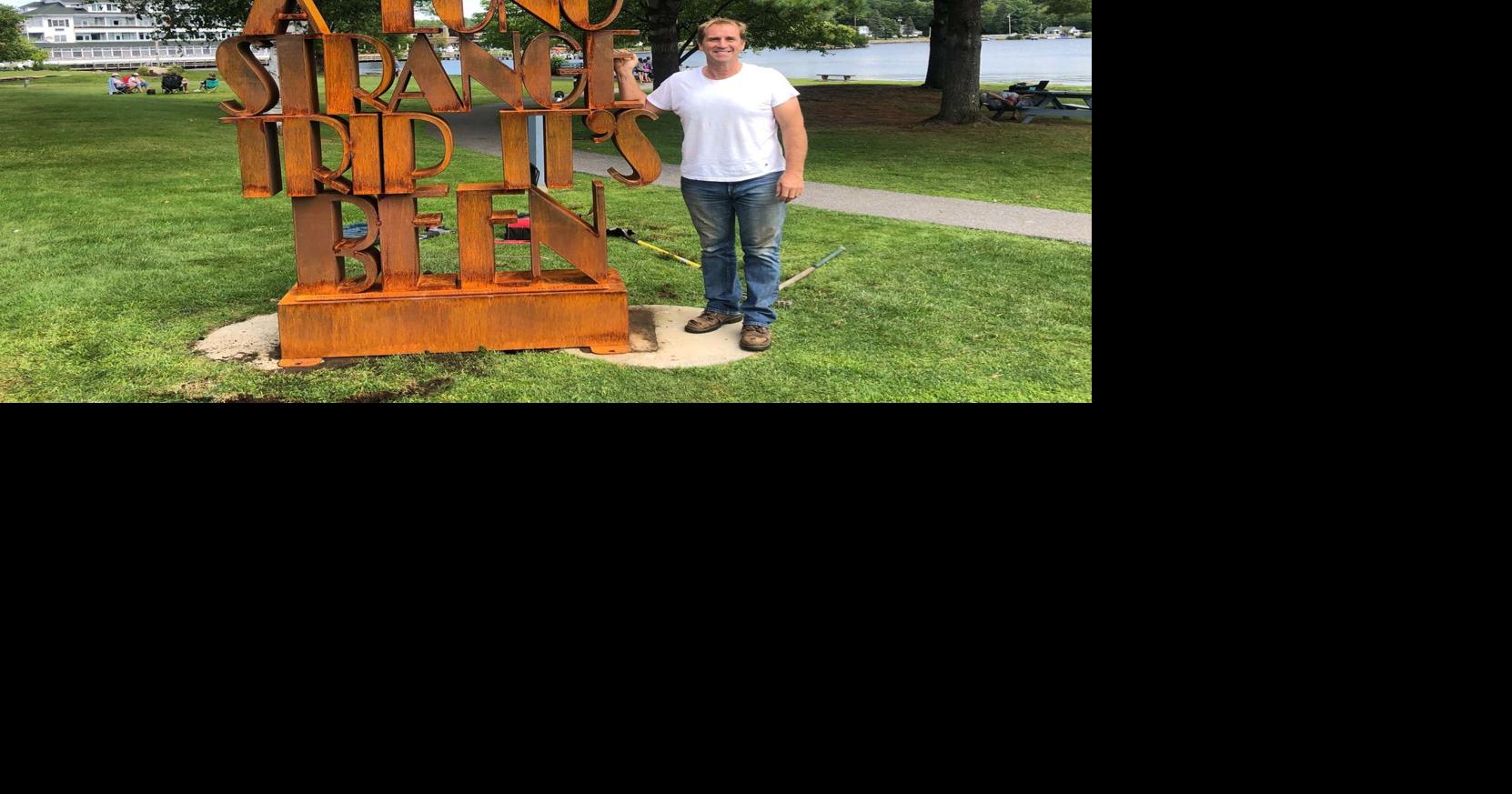 2020 has been a 'long, strange trip,' but sculptor Dale Rogers is ...