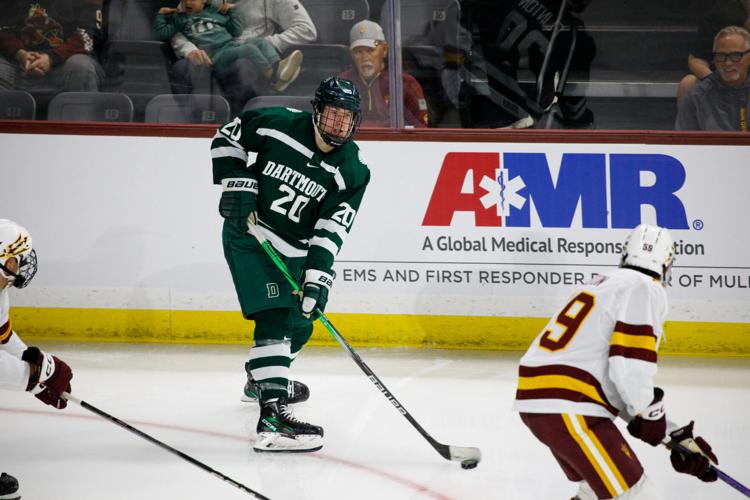 Dartmouth's Flinton, of Auburn, a force at both ends of the ice ...