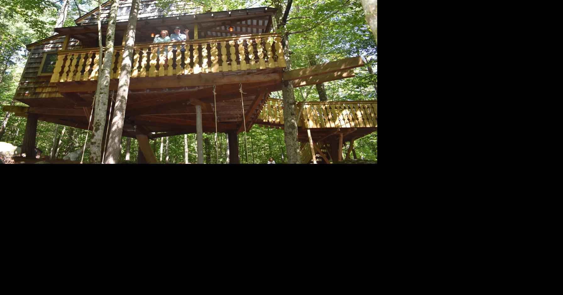 Leaf peepers get mountain vistas -- and a treehouse view -- in the ...