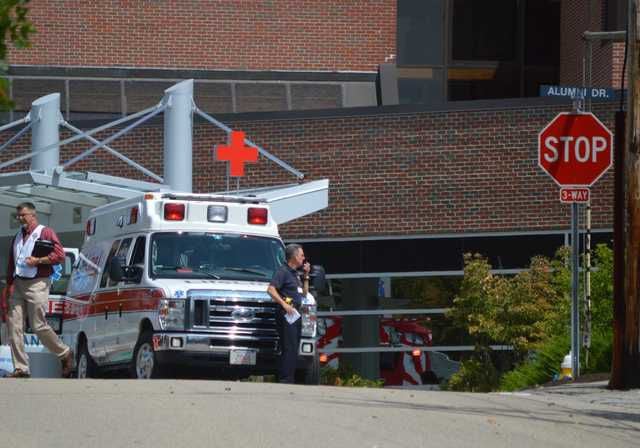 Ambulances respond to 'mass casualty incident' at Exeter Hospital ...