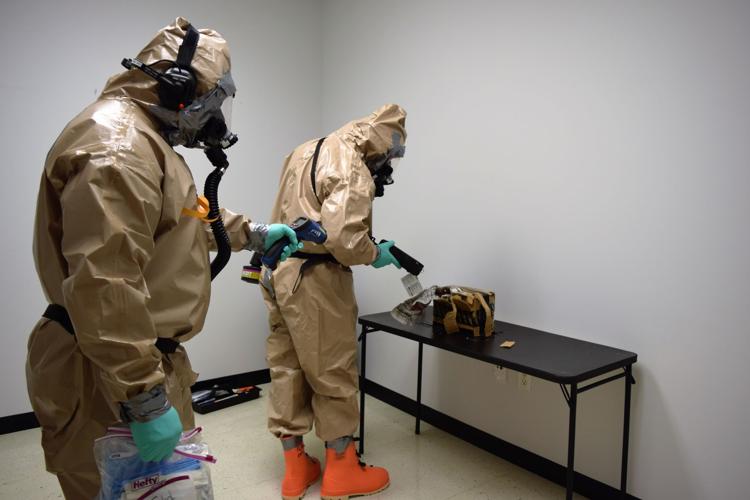 Hazmat team, bomb squad train for handling suspicious packages | Public ...