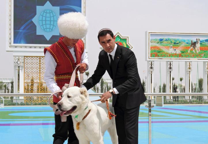 A statue, an ode, and now a national holiday for Turkmenistan dog breed ...