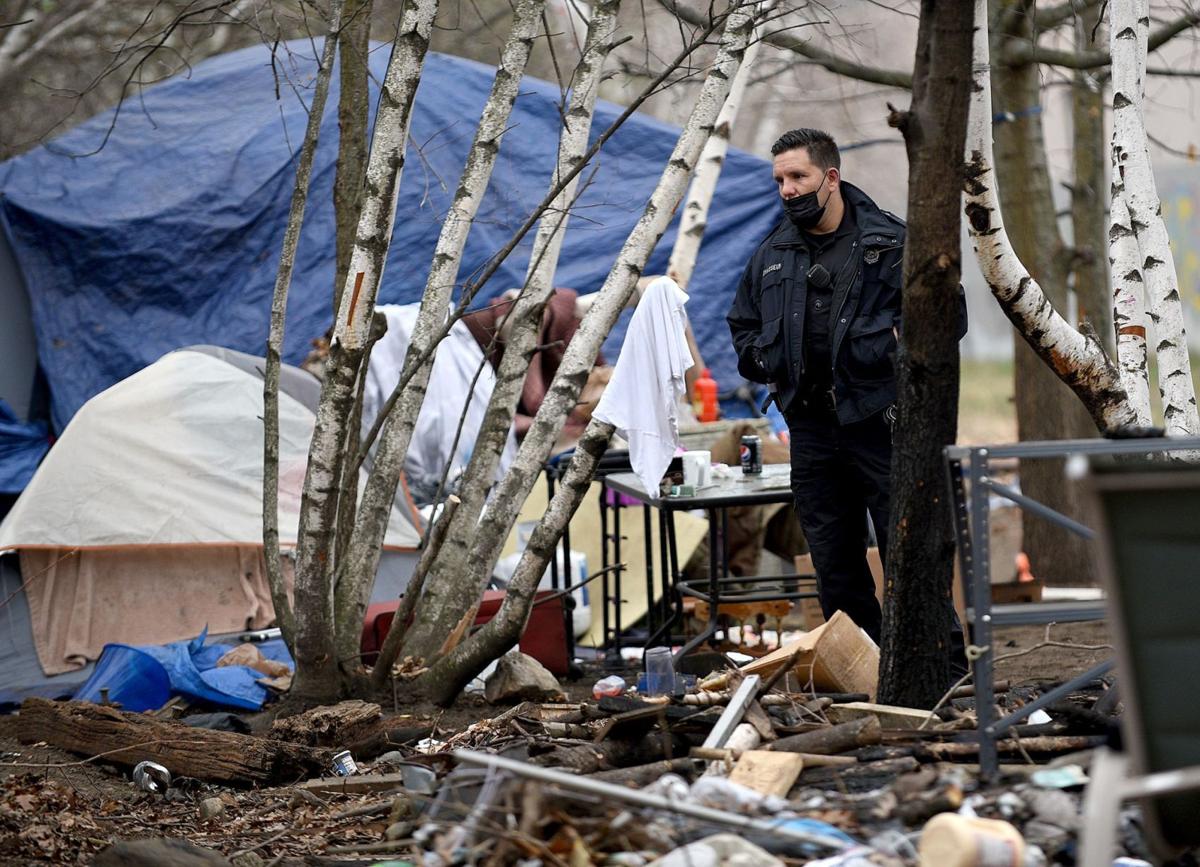 Manchester's largest encampment of homeless people quietly cleared out ...