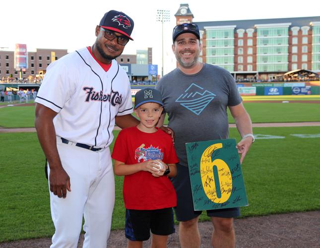6 millionth fan at the Fisher Cats game | Fisher Cats | unionleader.com