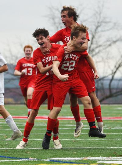 Trinity gets late goal to outlast Berlin in Division III boys' soccer ...