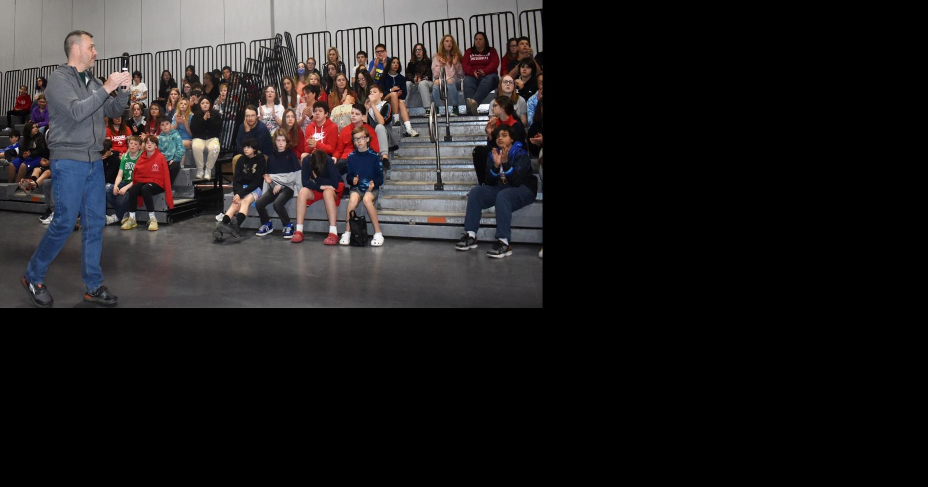 Thanks to author Ty Gagne and other benefactors, Laconia students are ...