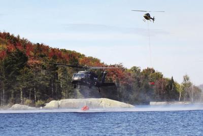 Helicopters mount aerial attack on stubborn Dilly Cliff fire | Public ...