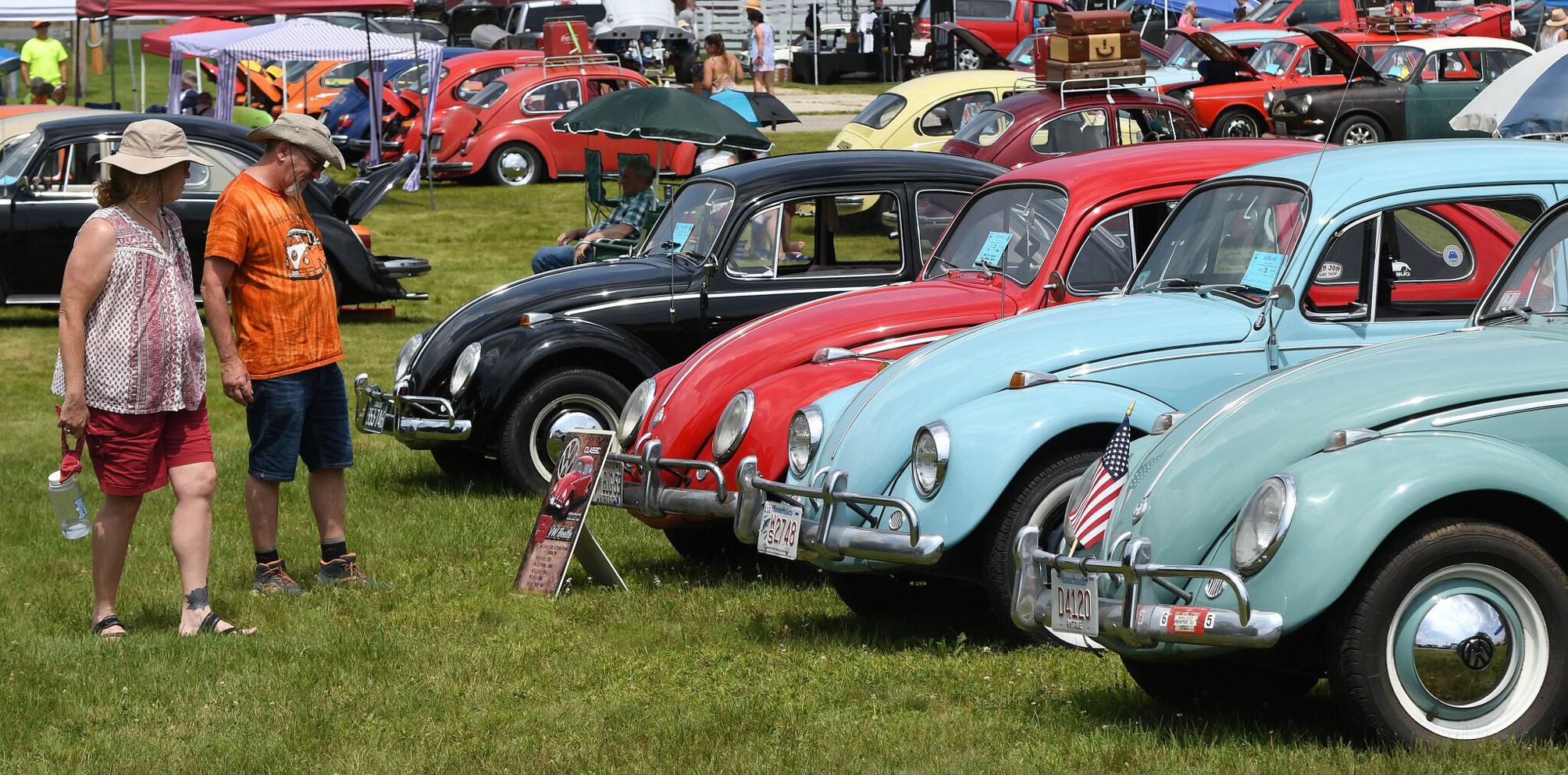 Vintage Volkswagen car show in Deerfield. | Human Interest ...