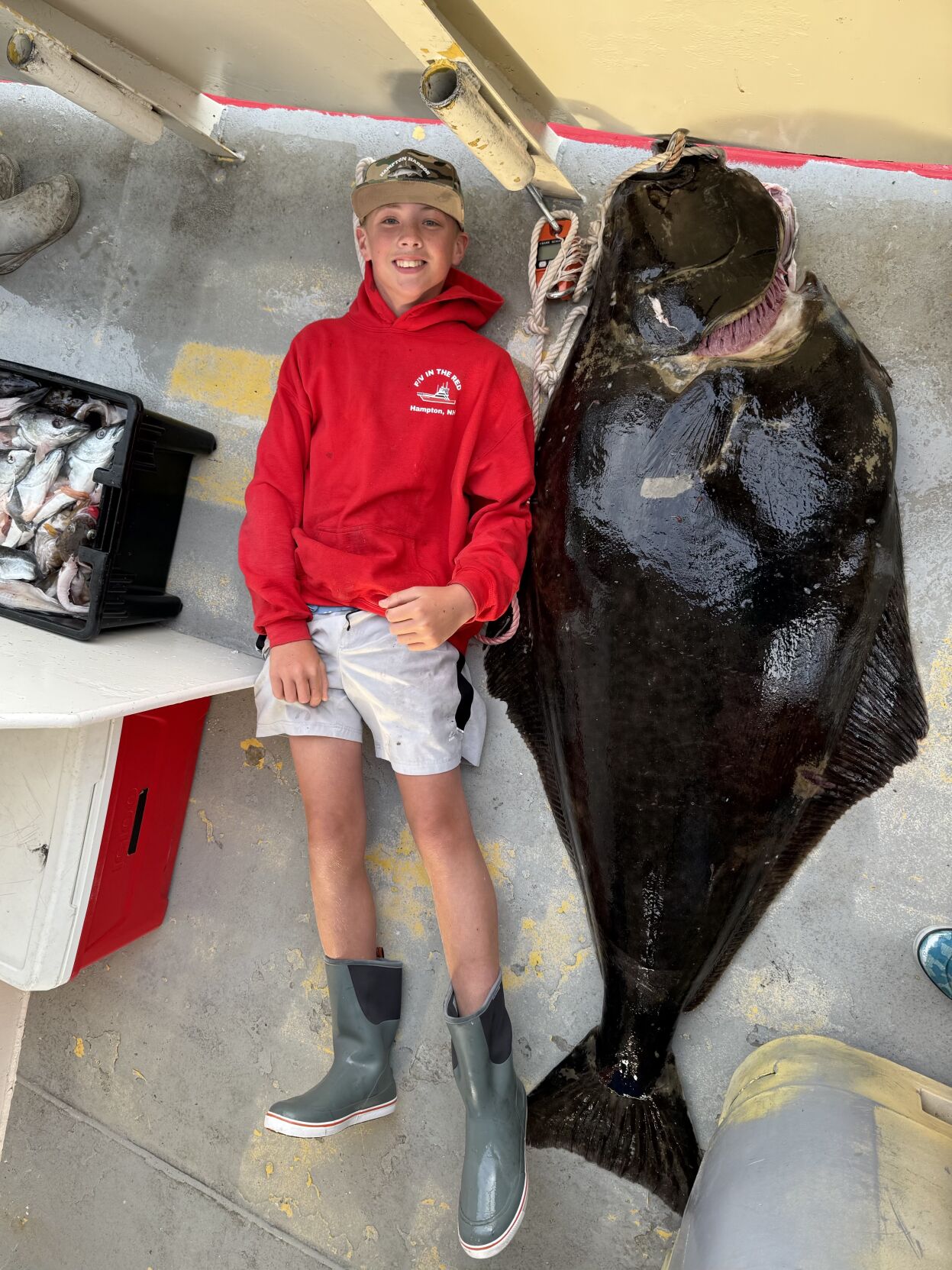 Colossal catch at sea for Hampton teen | Human Interest | unionleader.com