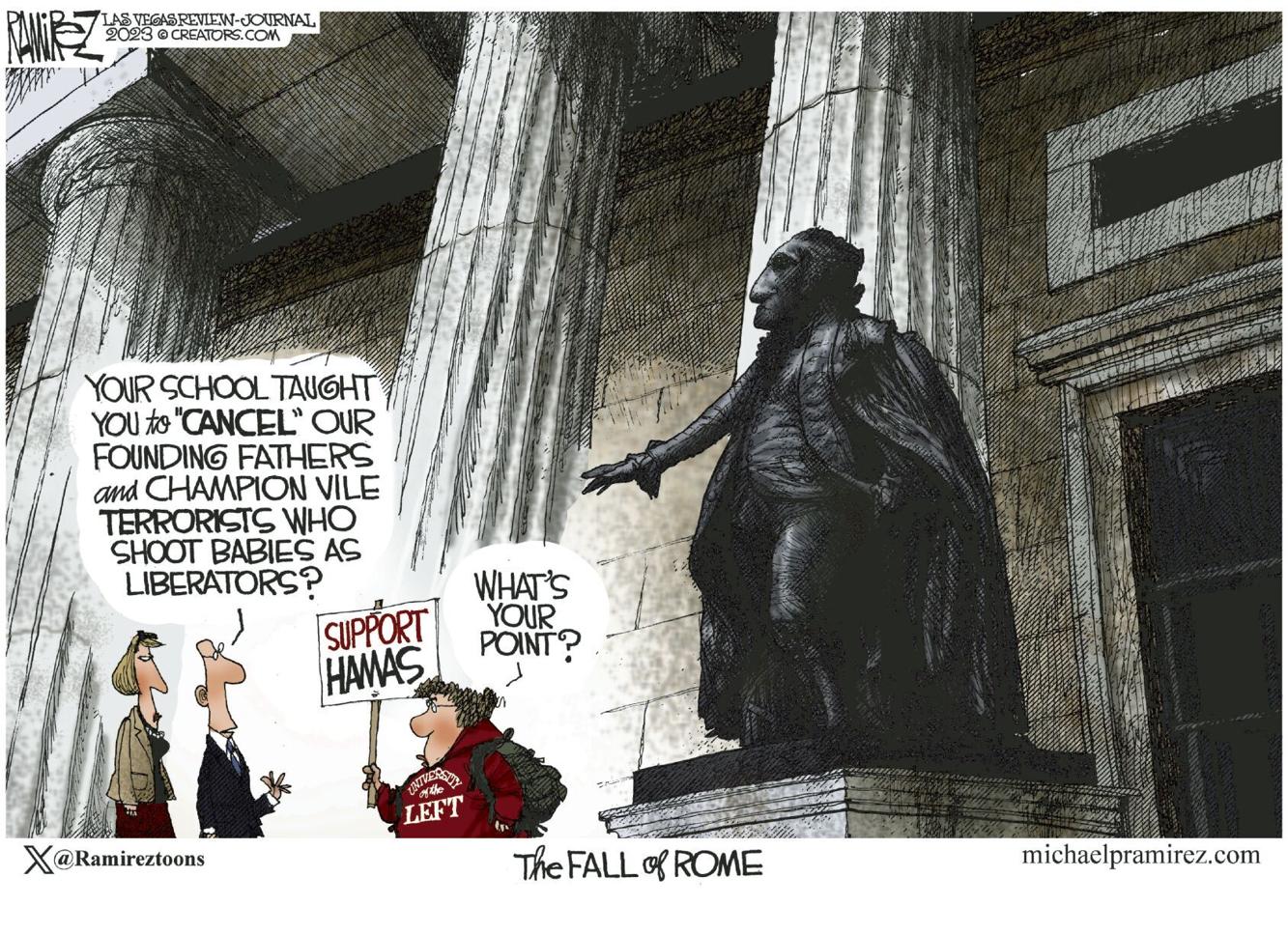 Editorial Cartoon: Michael Ramirez | Cartoons | unionleader.com