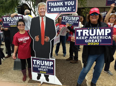 Pro-Trump rally draws supporters to downtown Manchester | National ...