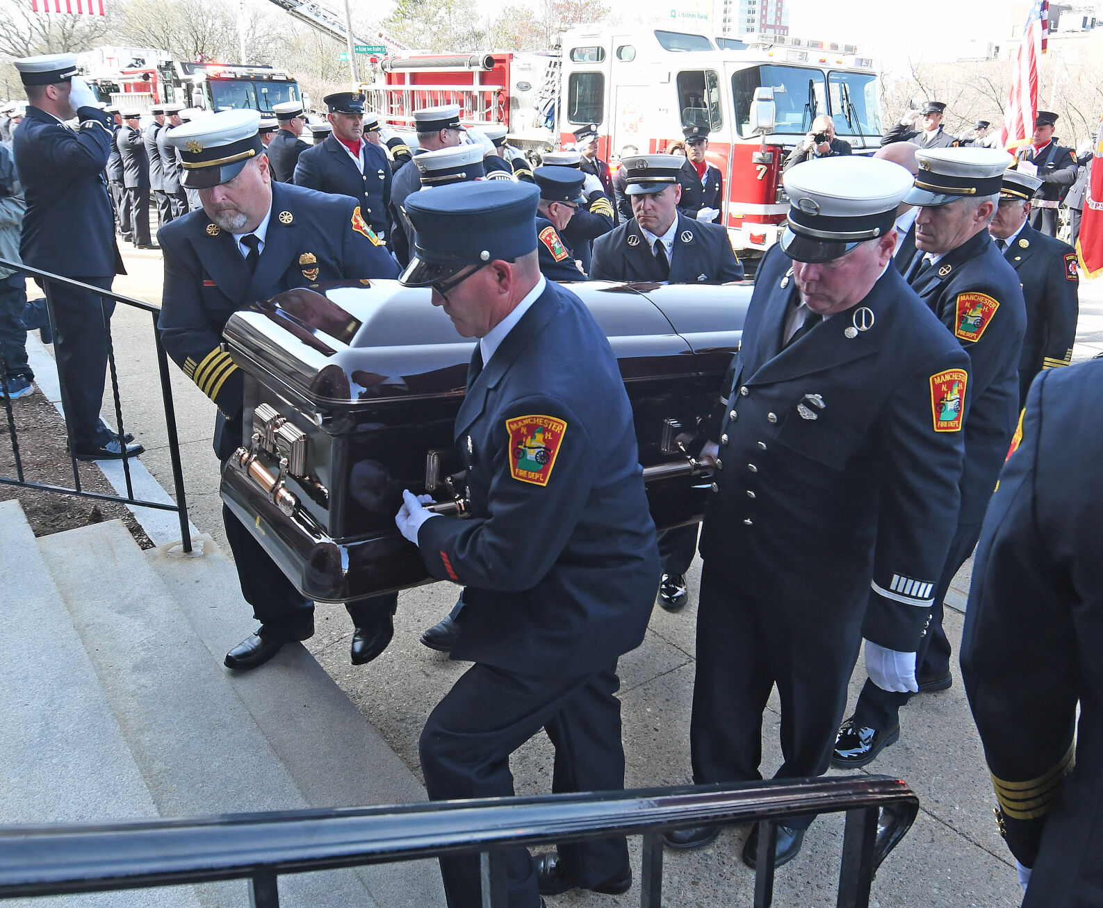 In Photos: Final salute to Chief Andre Parent | Human Interest ...