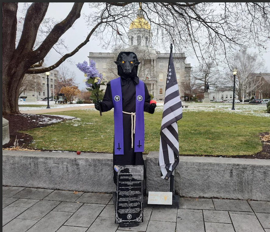 Occult deity destroyed by vandals; Concord mayor calls statue permit ...