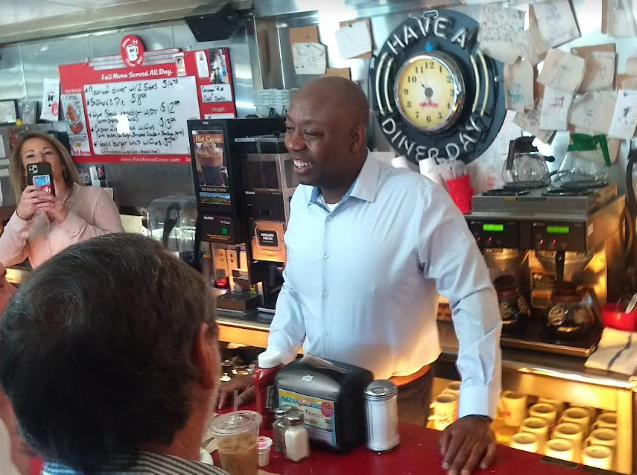 Tim Scott kicks off exploratory White House bid in NH | Voters First ...