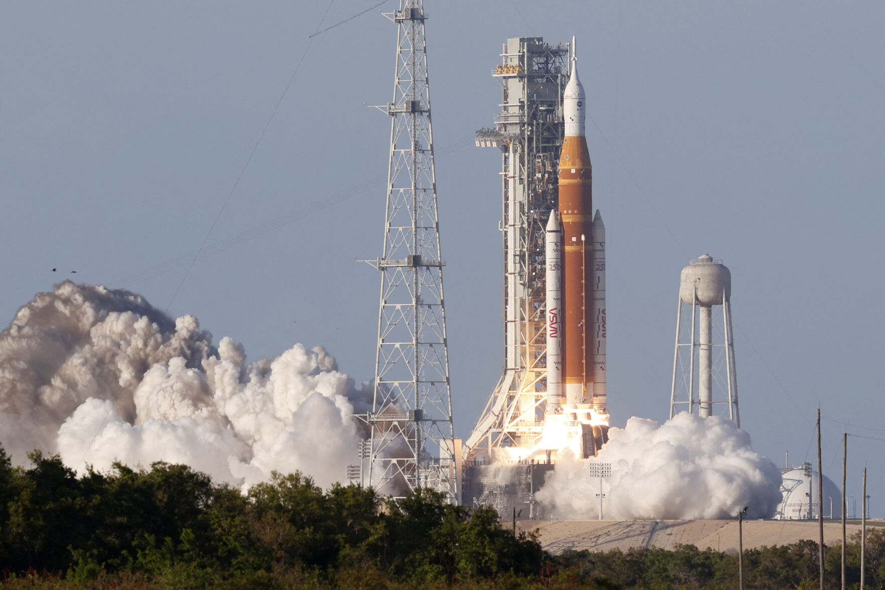 NASA launches first crewed lunar mission in half a century | Science ...