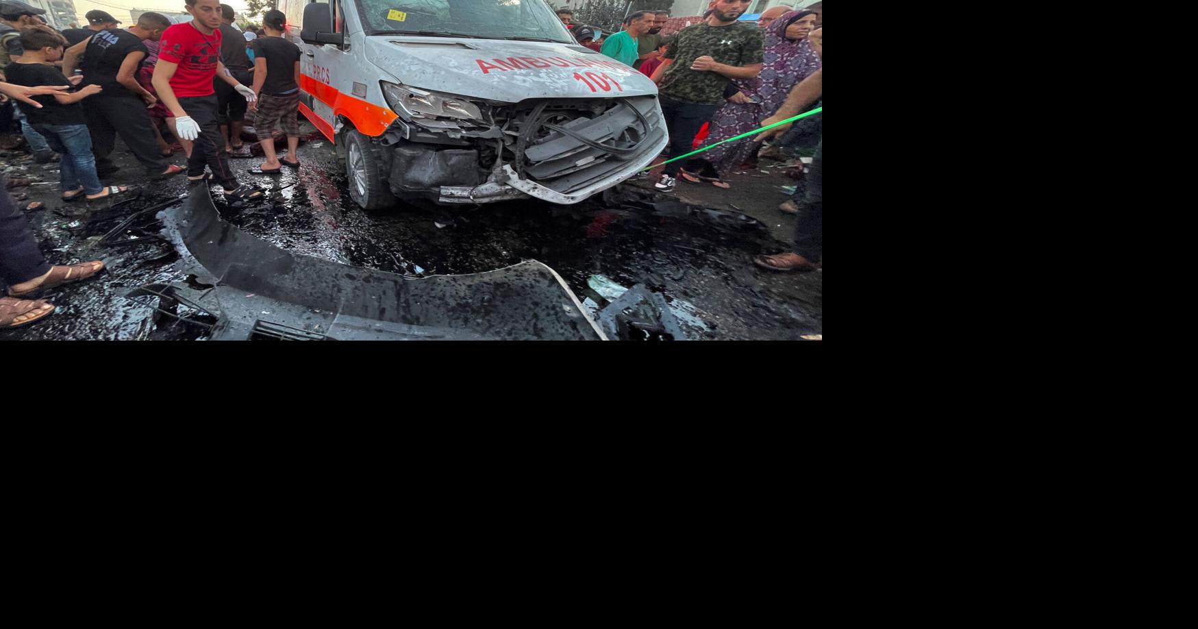 Israel strikes Gaza ambulance; | Wire | unionleader.com