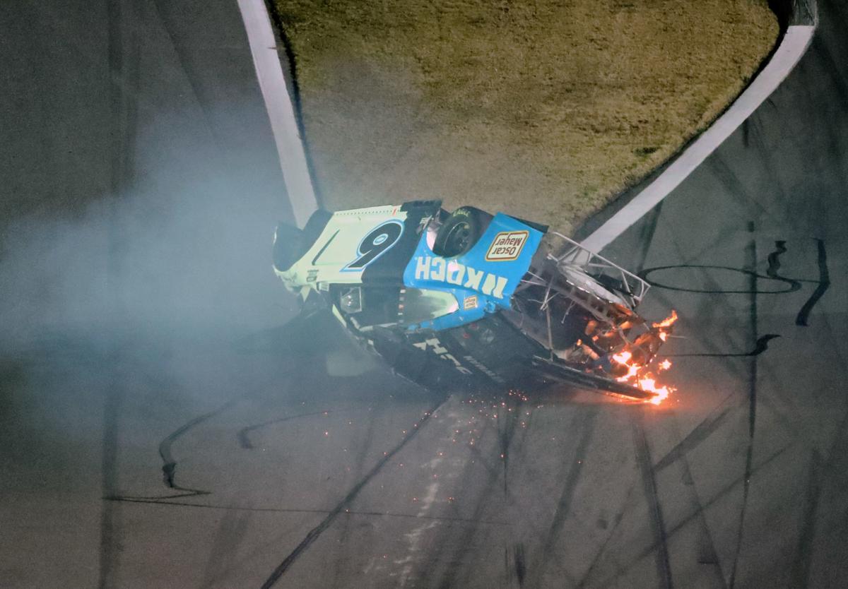 Hamlin wins Daytona 500; Newman seriously injured in fiery final-lap ...