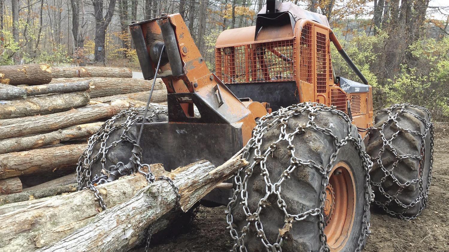 cable skidder logging