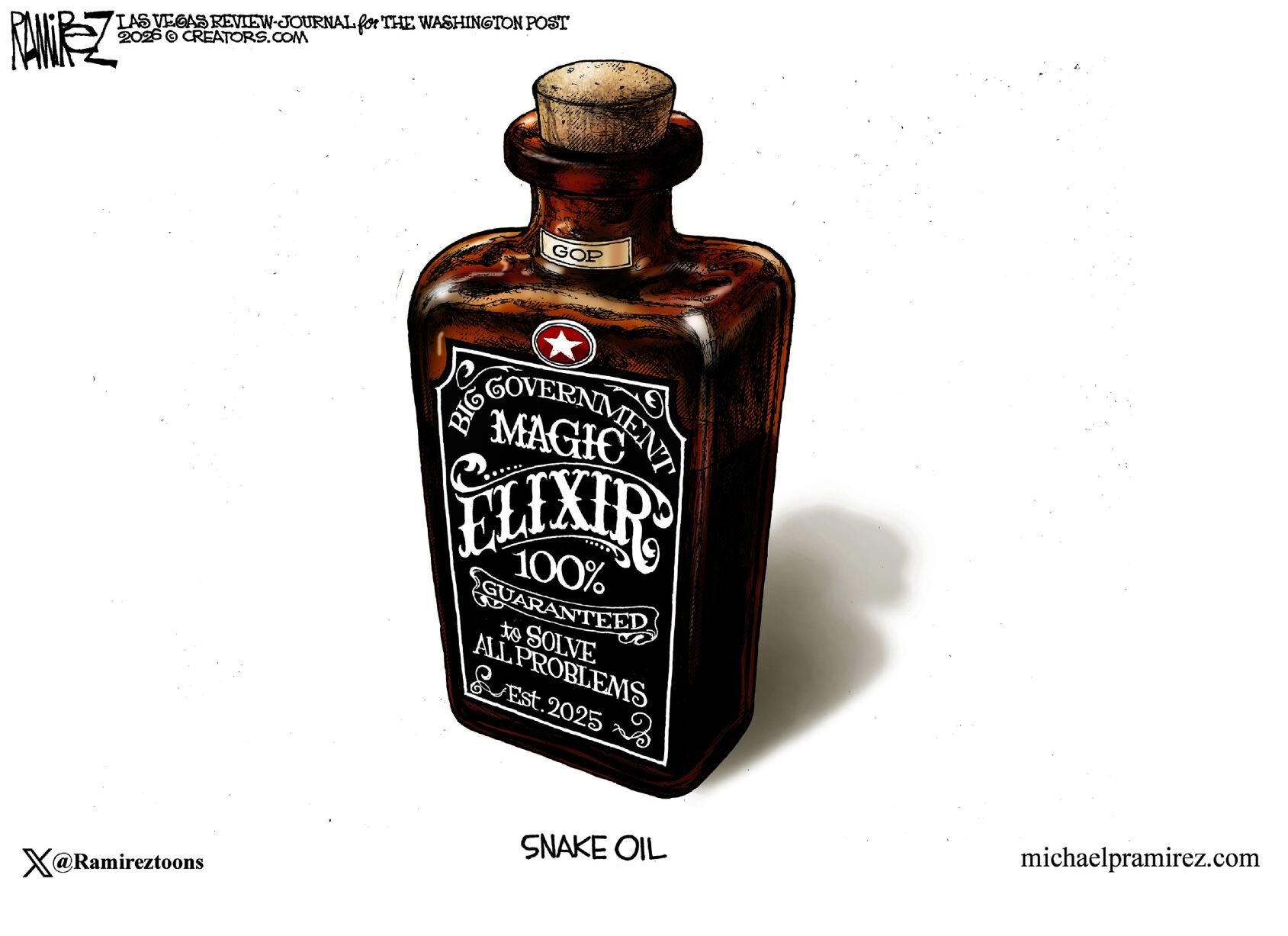 Editorial Cartoon: Michael Ramirez | Cartoons | unionleader.com