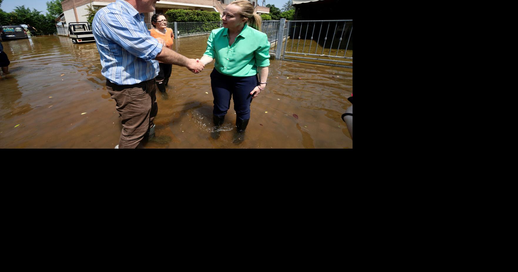 Italy's Meloni vows support for flood-hit Emilia-Romagna | Weather ...