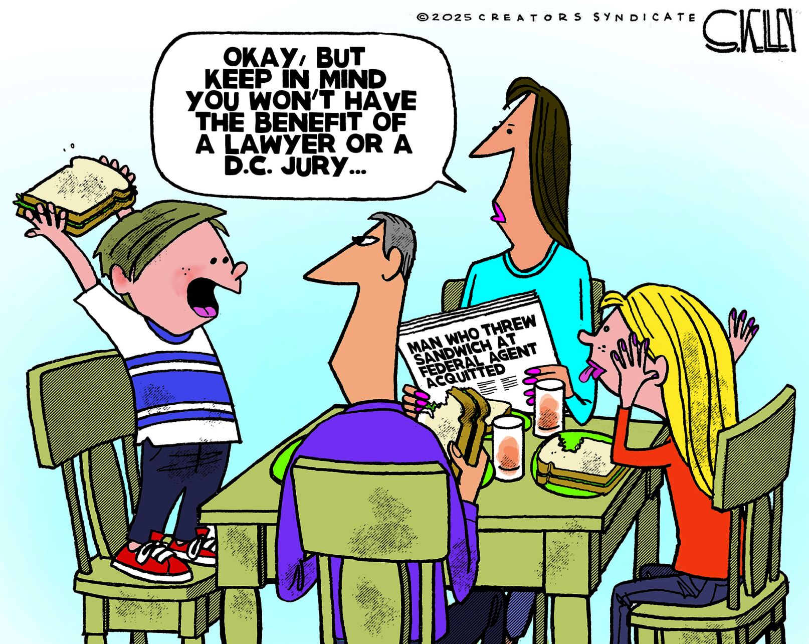 Editorial Cartoon: Steve Kelley | Cartoons | unionleader.com