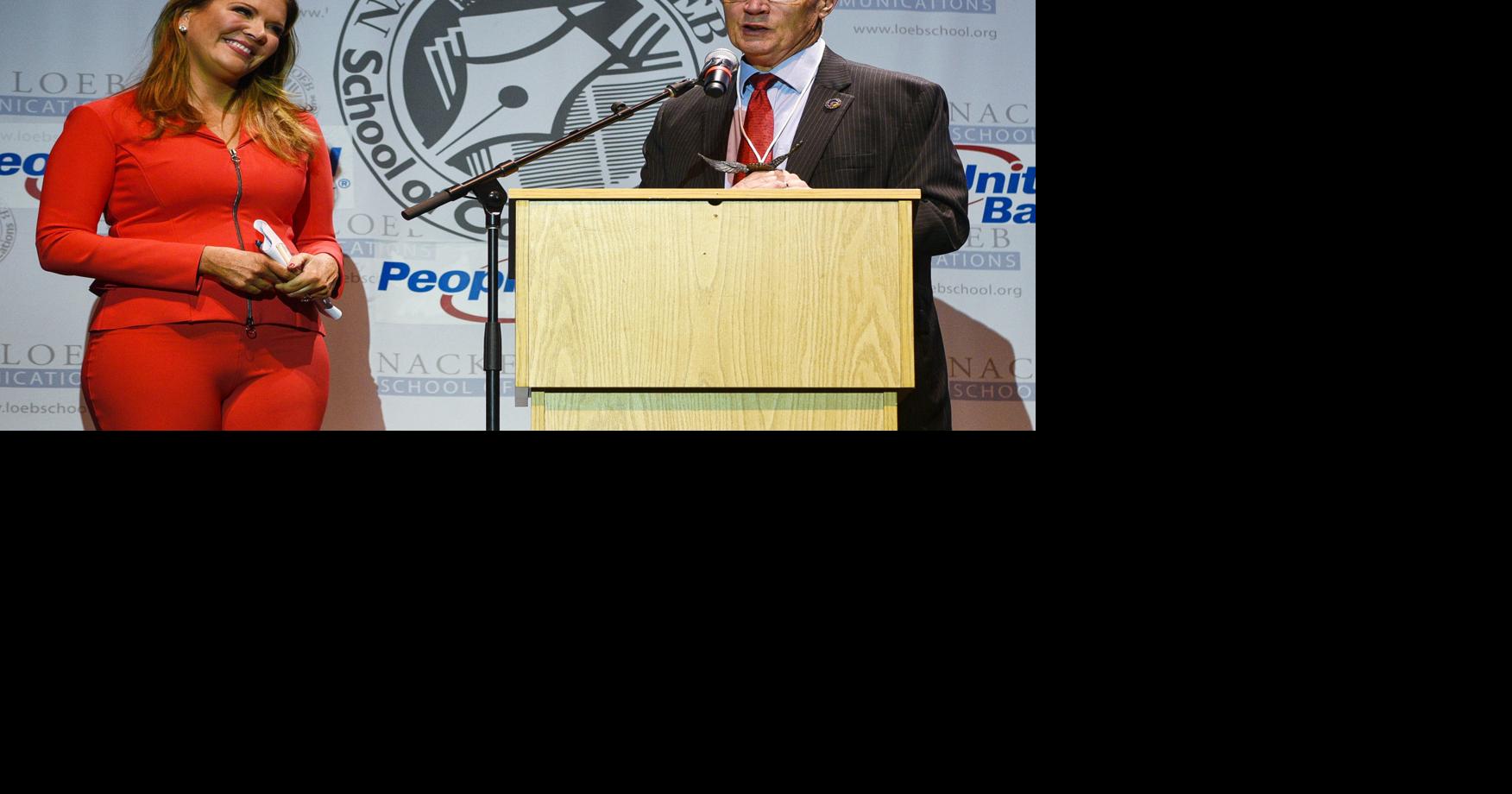 Scene Setters -- First Amendment Award - Trish Regan and Joe McQuaid ...