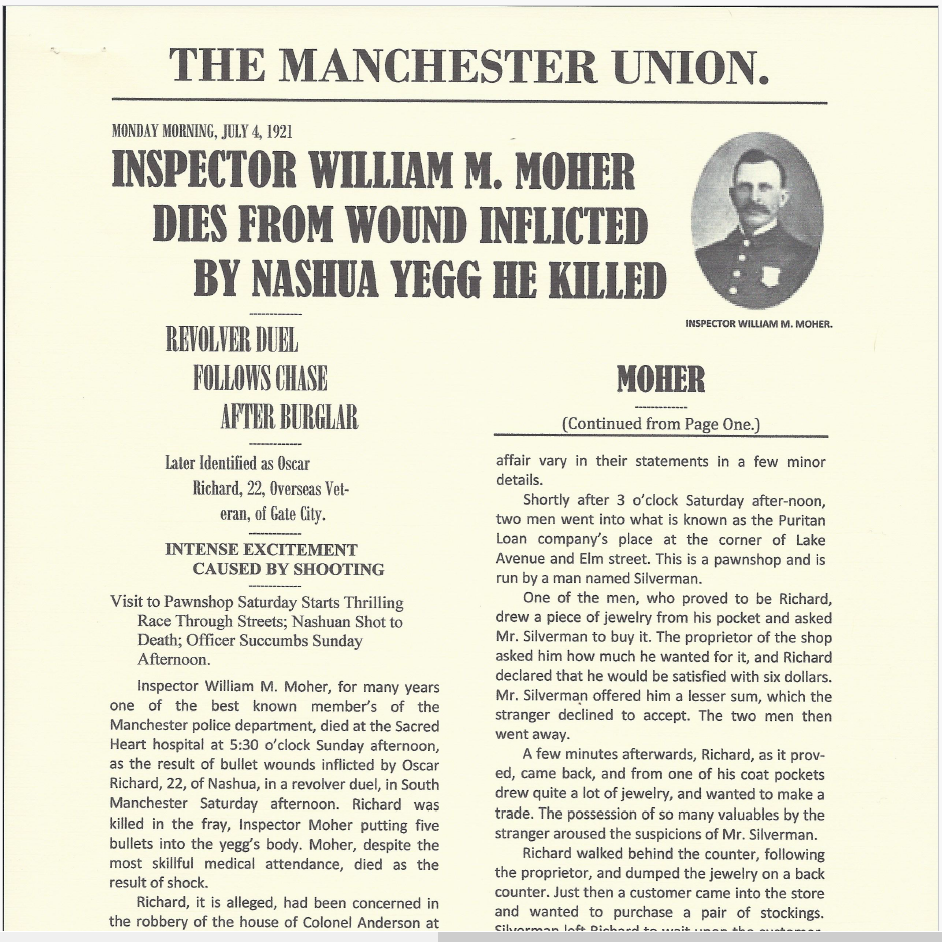 Family hopes city will honor officer killed over 100 years ago with ...